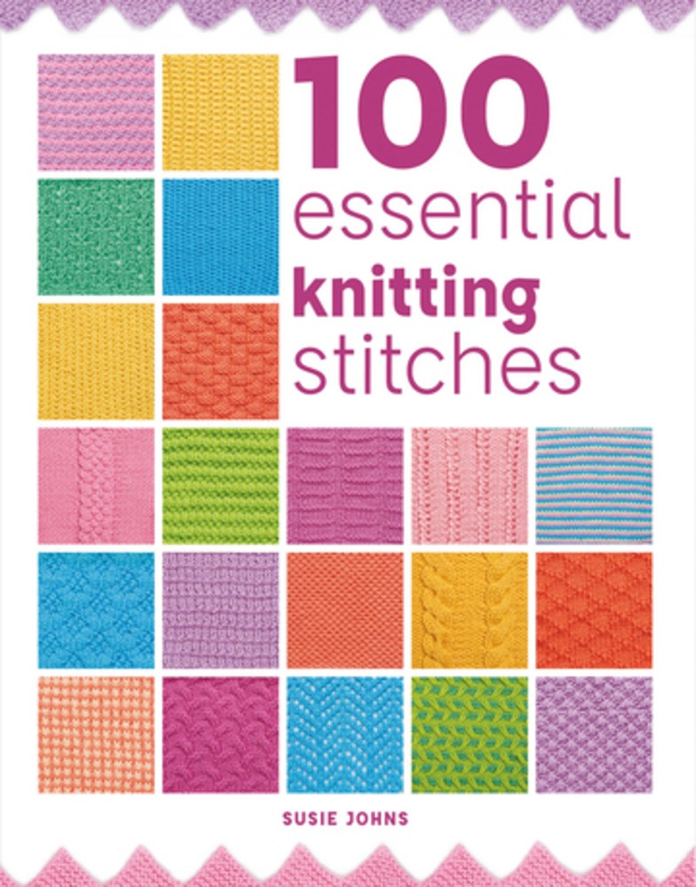 100 Essential Knitting Stitches by Susie Johns — Cashmere Goat