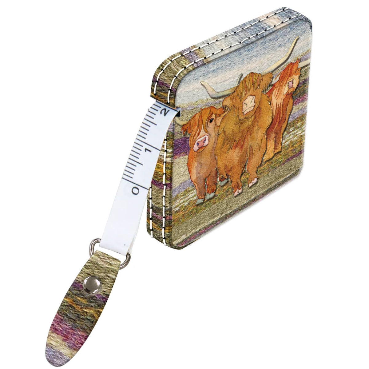 Highland Cow Tape Measure — Cashmere Goat