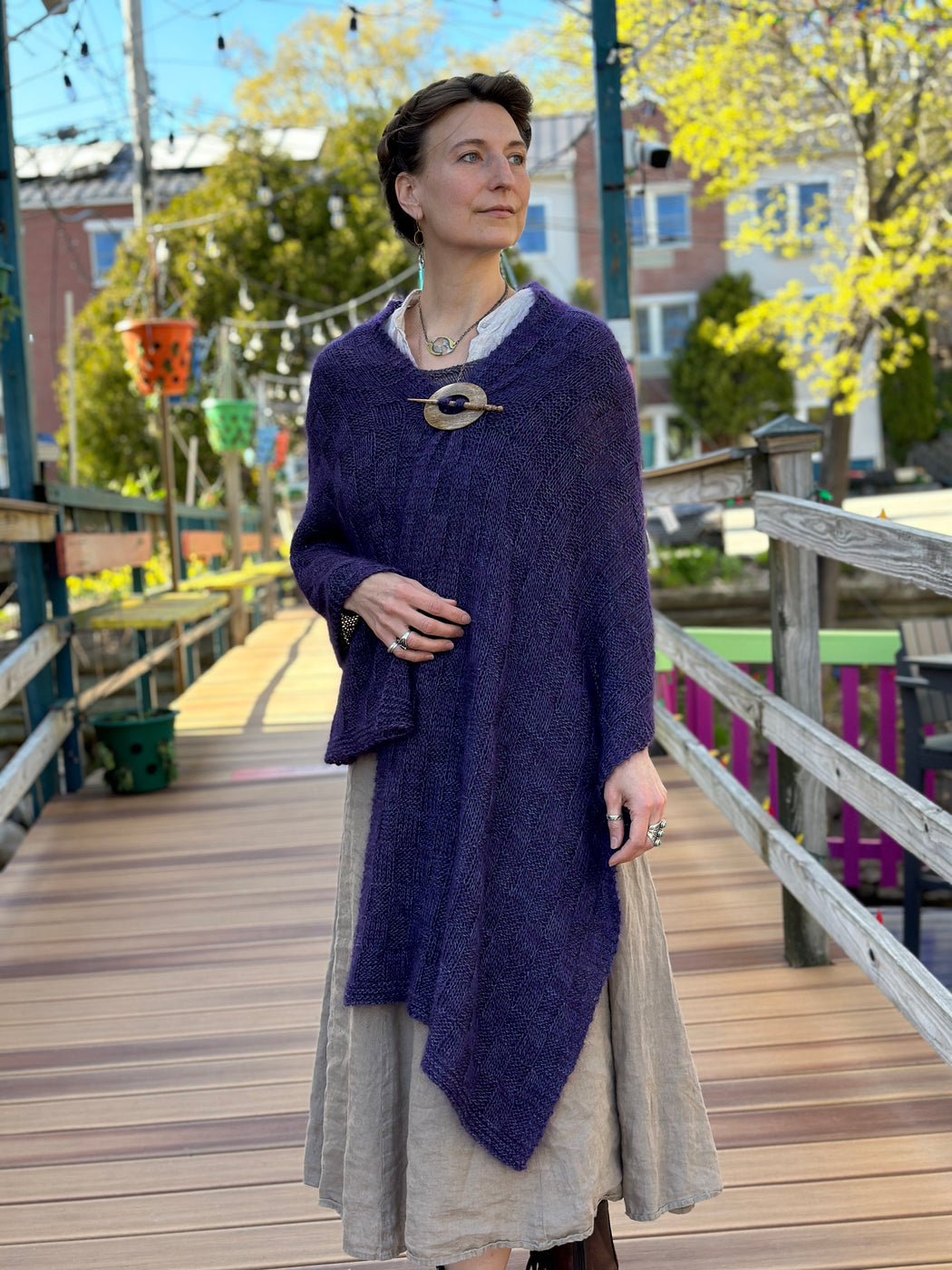Zephyrus Wrap Kits by Seven Sisters Arts Yarn — Cashmere Goat
